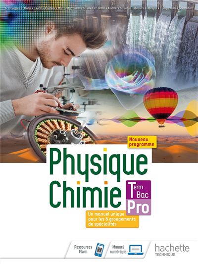 Physique-Chimie terminale Bac Pro - livre élève - Éd. 2021 - broché ...