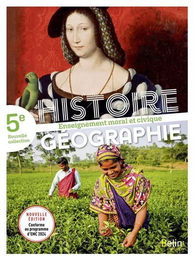 Manuel Histoire Géographie EMC 5e 2024 - broché - Stéphane Henry, Collectif - Achat Livre | fnac