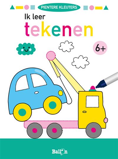 Pientere kleuters (wipe & clean) - Tome 1 - Ik leer tekenen 6 ...