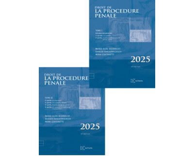 Blauwe wetboeken - DROIT DE LA PROCEDURE PENALE 2025 - Marie-Aude ...