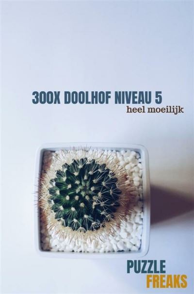 300X DOOLHOF NIVEAU 5 heel moeilijk - broché - Puzzle Freaks - Achat ...