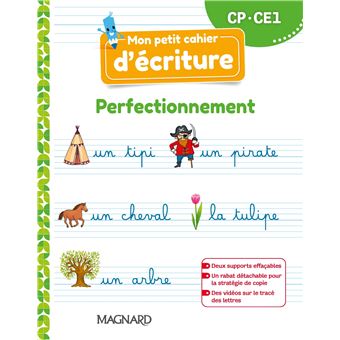 Mon petit cahier d’écriture CP / CE1 : Perfectionnement (2022) - Cahier ...