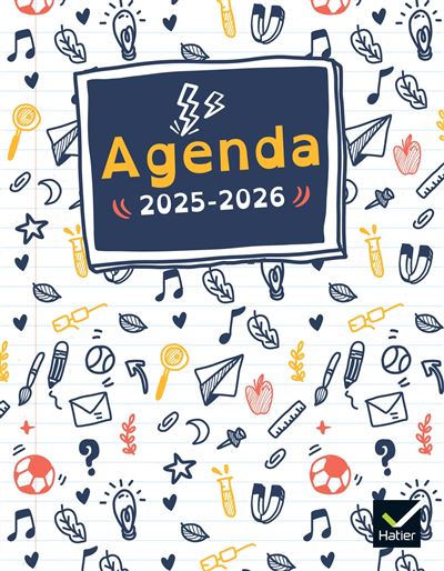 Agenda DYS collège - 2025-2026 Adapté aux enfants en difficultés d ...