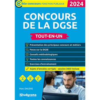 Concours de la DGSE Attaché – Contrôleur – Secrétaire administratif ...