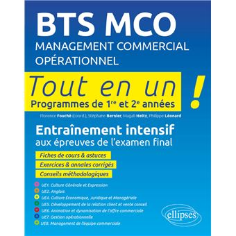 BTS MCO Management Commercial Opérationnel Mco - broché - Florence ...