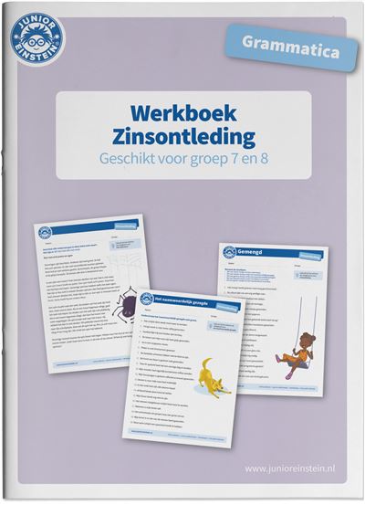 Werkboek Grammatica Zinsontleding voor groep 7 en 8 Werkboek ...