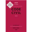 Code civil 2025, annoté 124ème édition - relié - Xavier Henry, Alice ...