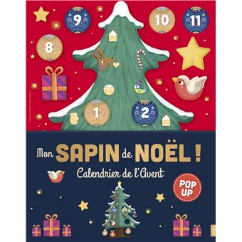 Mon beau sapin de Noël Calendrier de l'avent - Pop up - broché ...