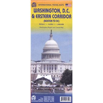 Washington dc & eastern corridor Echelle 1 : 12 500 - Collectif - Achat ...