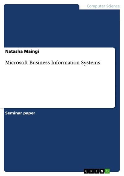Microsoft Business Information Systems - ebook (ePub) - Natasha Maingi ...