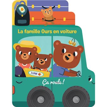 La famille ours ça roule - cartonné - Collectif - Achat Livre | fnac