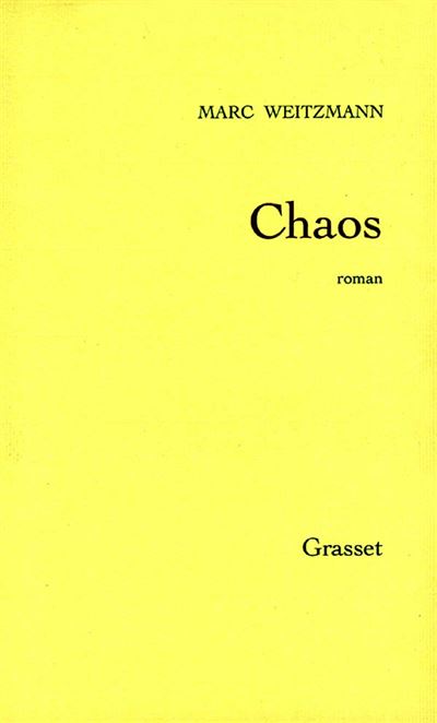 Chaos - broché - Marc Weitzmann - Achat Livre ou ebook | fnac