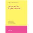 J'ecris sur du papier mouille - broché - ROADOTTIR JAEGER LIV - Achat ...