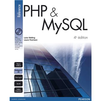 Php et mysql 4e edition Livre + 1 CD ROM - Livre CD-ROM - Luke Welling, Laura Thomson - Achat ...