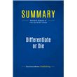 Summary: Differentiate or Die Review and Analysis of Trout and Rivkin's ...