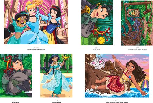disney mystery coloring book princesses tome 2
