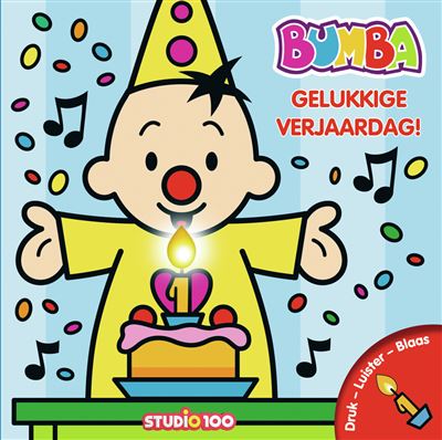 Bumba - verjaardagsboek met kaars en muziek - Bumba : verjaardagsboek ...