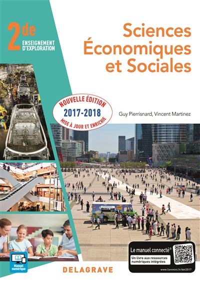 Sciences économiques et sociales (SES) 2de (2017) - Pochette élève Pochette de l'élève, Edition ...