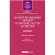 Les droits des obligataires confrontés à la procédure collective de l ...