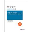 Code essentiel - Code des sociétés et des associations comparé À jour ...