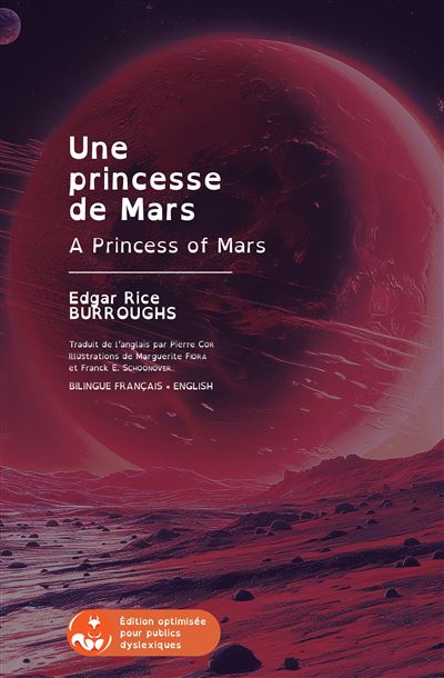 Une princesse de Mars (A Princess of Mars) Édition bilingue anglais ...