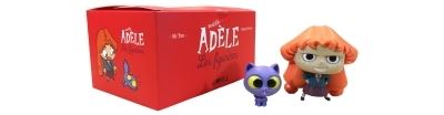 Mortelle Adèle - Coffret 2 figurines Mortelle Adèle et Ajax - Mr Tan ...