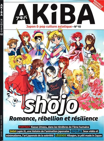 AKIBA 10 : Shôjo - Janvier/Février/Mars 2025 - broché - Diverti Editions - Achat Livre | fnac