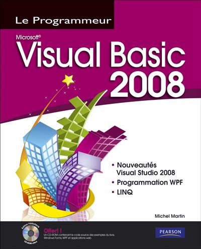 Visual basic 2008 - Livre CD - Michel Martin - Achat Livre | fnac