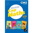 CAP Maths CM2 - Éd. 2021 - Livre élève Nombres et calculs + Cahier géométrie + Dico Maths ...