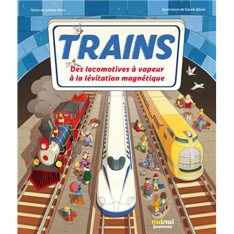 Trains - Des locomotives à vapeur à la lévitation magnétique - broché ...