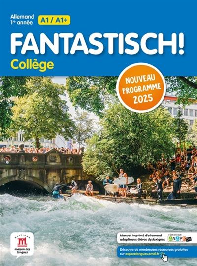 Fantastisch! - Fantastisch 1ere année Programme 2025 - Livre élève - Collectif - broché - Achat ...