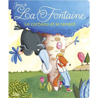 Livre fable corbeau et renard - broché - Jean de La Fontaine, Séverine ...