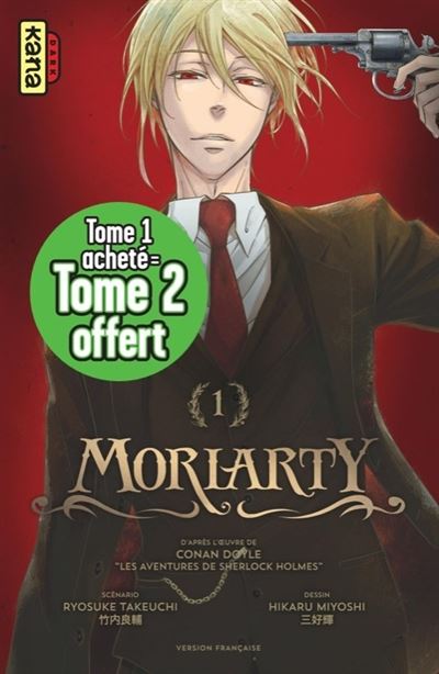 Pack 1+1 Moriarty (Tomes 1+2) - OP 1+1 Kana 2024 - Dernier livre de Collectif - Précommande ...