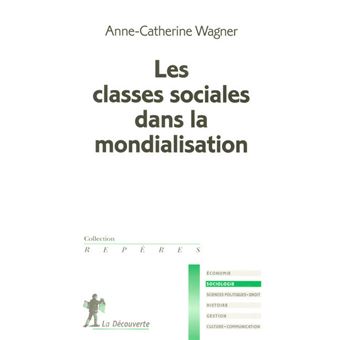 Les classes sociales dans la mondialisation - broché - Anne-Catherine ...