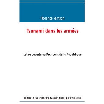Tsunami dans les armées Lettre ouverte au Président de la République ...