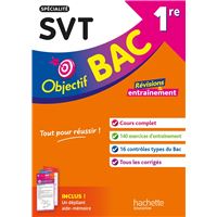 Sciences de la vie et de la terre SVT 1ère - 1ère - Livre, BD | fnac