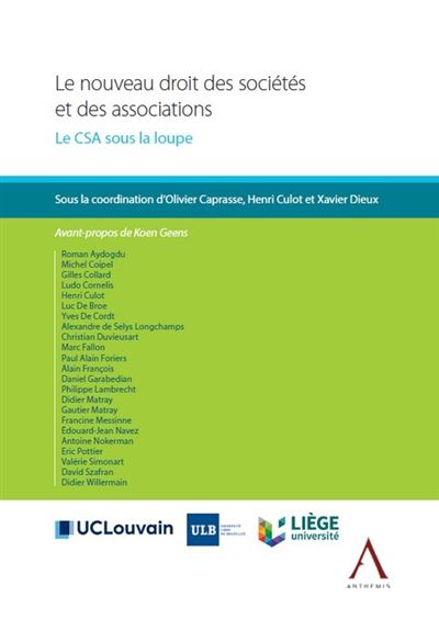 Le nouveau droit des sociétés et des associations - paperback - Olivier ...