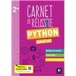 Carnet de Réussite - Python pour les SNT - 2de Edition 2023 - broché ...