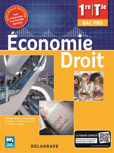 Économie Droit 1re, Tle Bac Pro (2016) - Pochette élève Pochette élève, Edition 2016 - broché ...