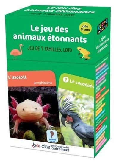Récré en boîte - Le jeu des animaux étonnants 44 cartes - Collectif ...