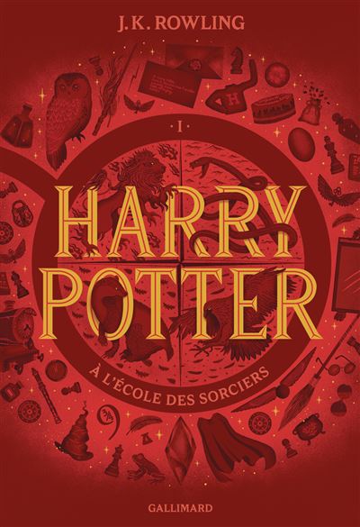 Harry Potter - Tome 1 - Harry Potter à l'école des sorciers - J.K ...