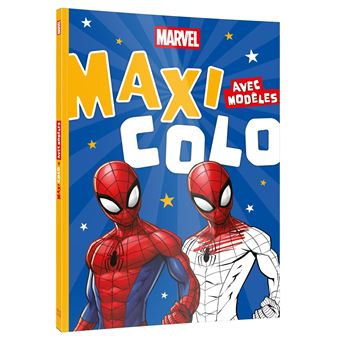 Marvel - MARVEL - Maxi Colo avec modèles (4+) - Collectif - broché ...