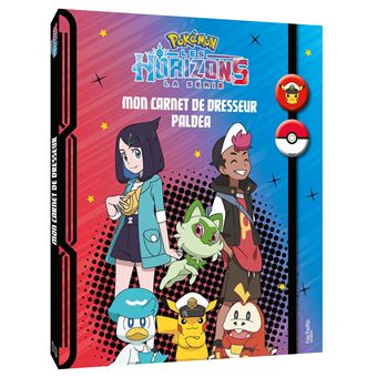 Les Pokémon - Carnet badge - Pokémon - Mon carnet de dresseur Paldea ...