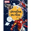 Marvel - Marvel - Décorations sur vitres - Des scènes à colorier + Des ...
