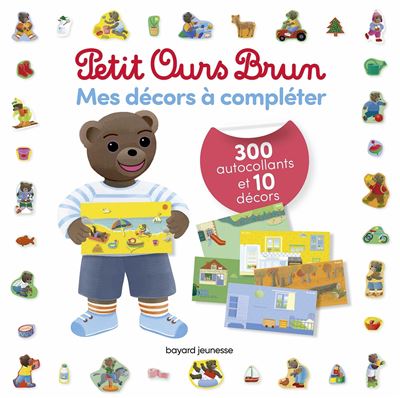 Petit Ours Brun - Mes décors à compléter Petit Ours Brun - 300 ...