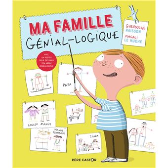 Ma famille génial-logique - cartonné - Gwendoline Raisson, Magali Le ...
