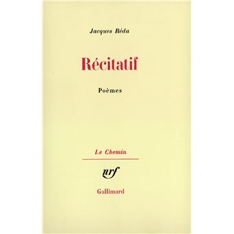 Récitatif - Jacques Réda - Achat Livre | fnac