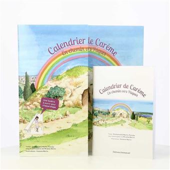 Calendrier de Carême En chemin vers Pâques - broché - Emmanuelle Morlin ...