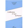 Codification des langues de France Actes du colloque Les langues de ...