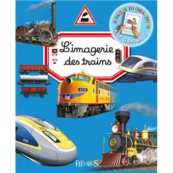 L'imagerie des trains (interactive) - cartonné - Philippe Simon ...